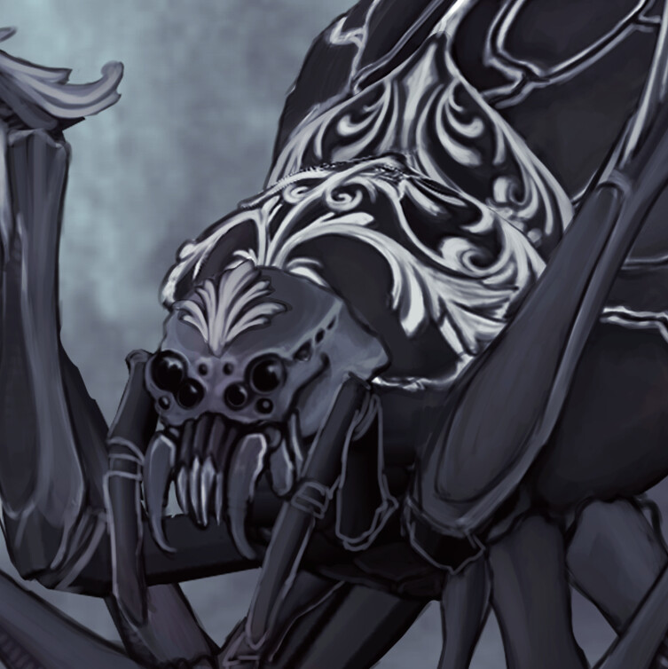 ArtStation - Ornate Puppet Spider