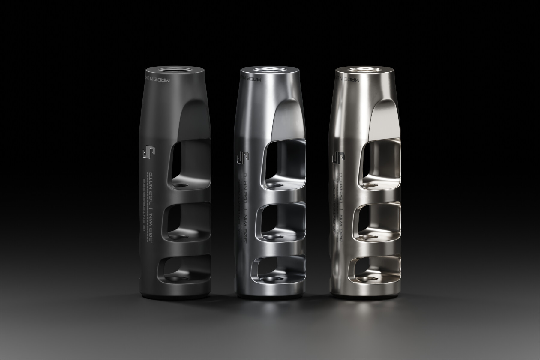 ArtStation - JP ENTERPRISES 3-PORT COMPETITION COMPENSATOR (.308 WIN/7. ...