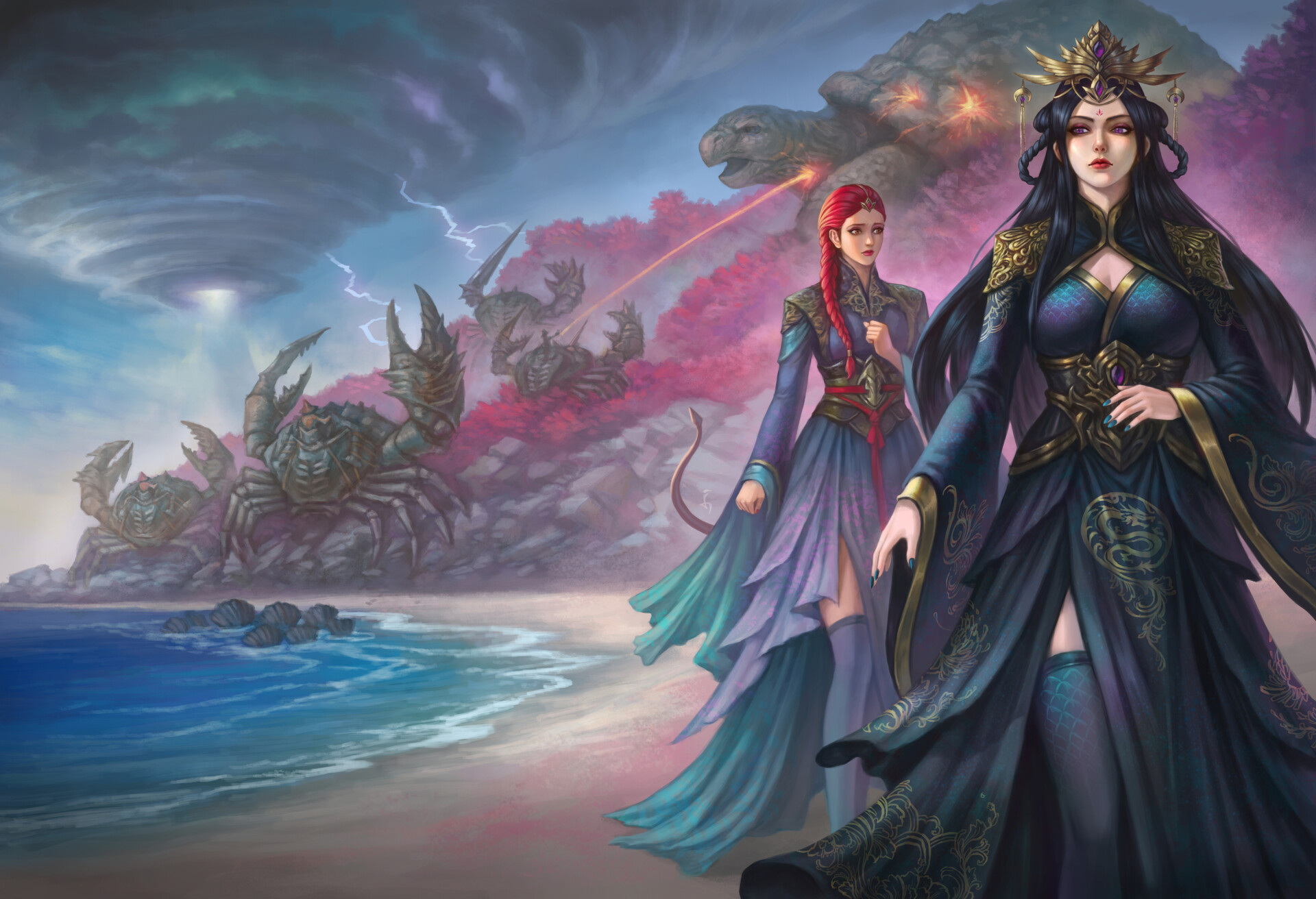 ArtStation - Talyn: Descent Cover Art