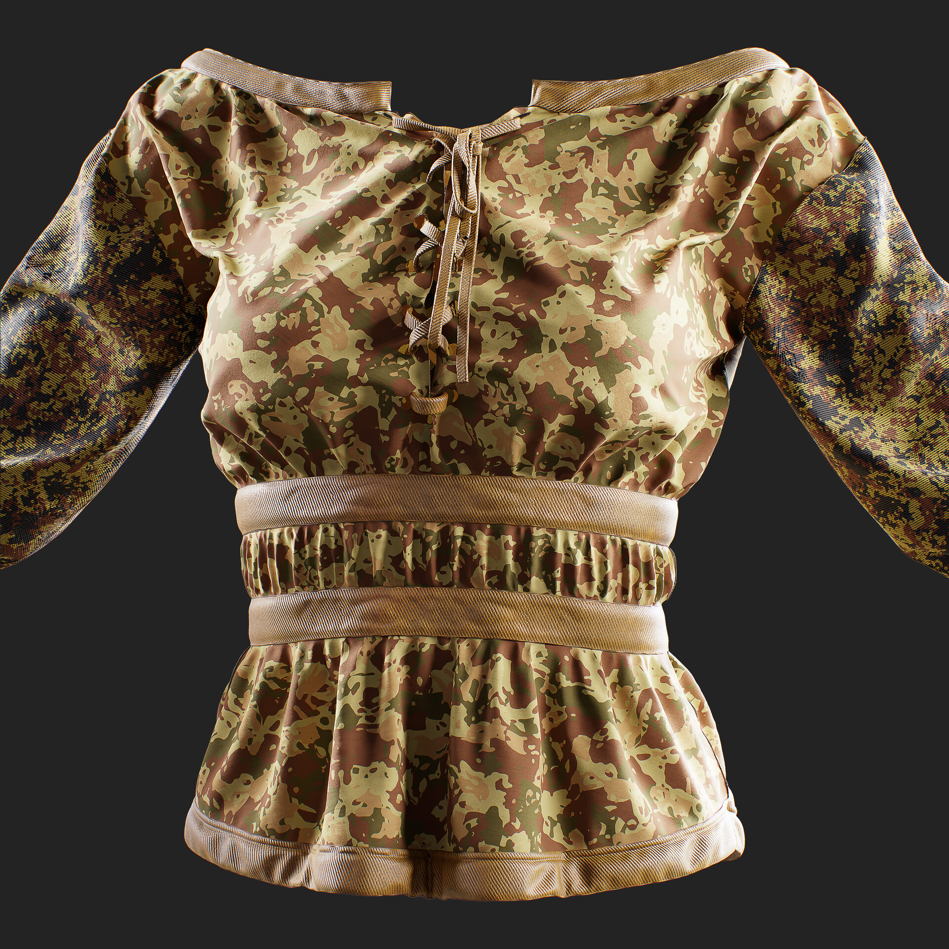 ArtStation - 35 Military Fabric (Textures + SBSAR)