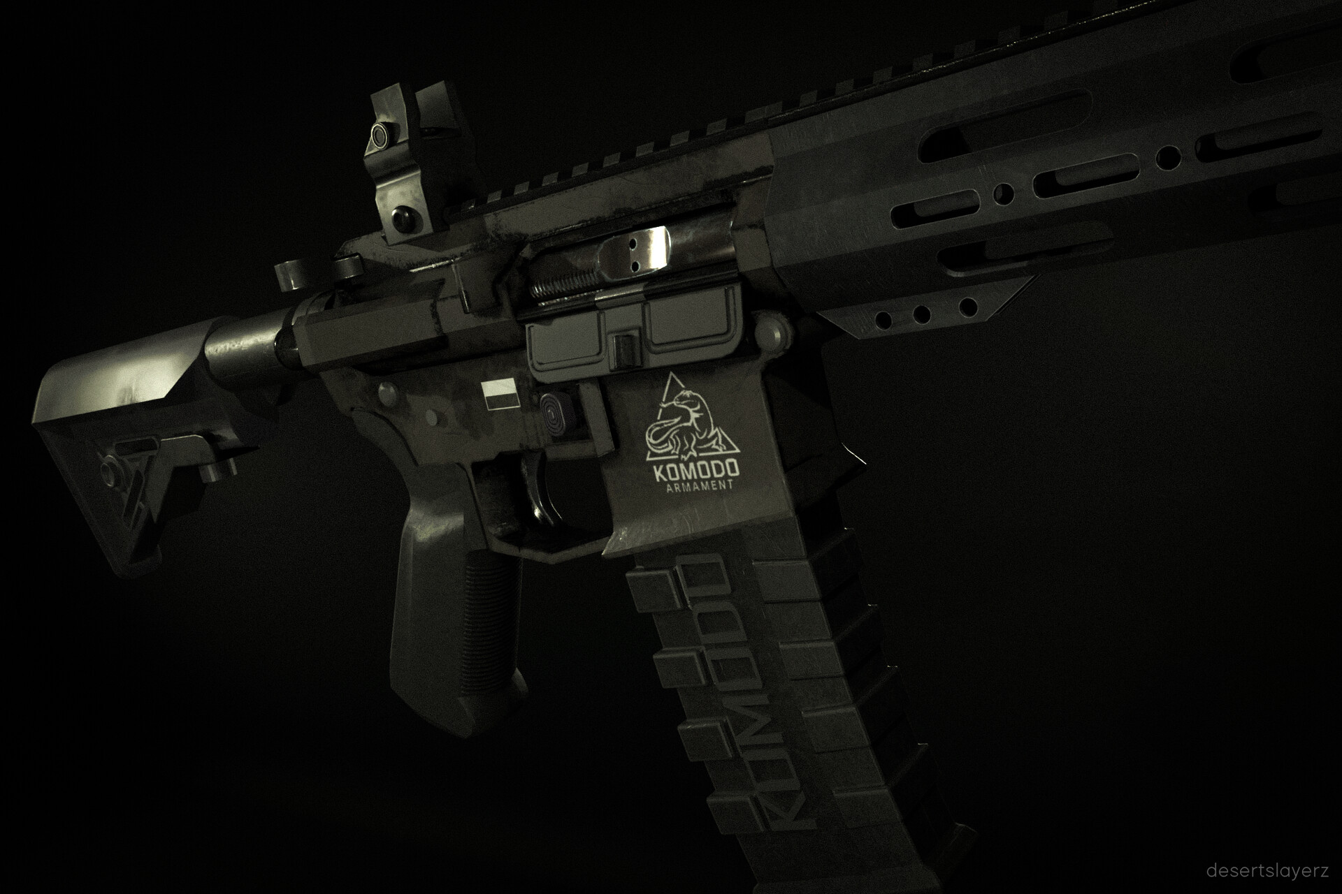 ArtStation - Indonesian AR15 KOMODO D-5