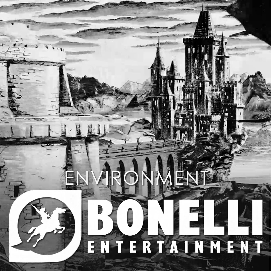 ArtStation - Bonelli - Dampyr & Dragonero environment