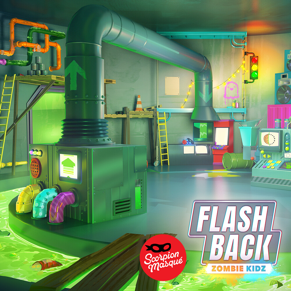 ArtStation - [ Flashback Zombie Kidz - Scorpion Masqué - 03 ]