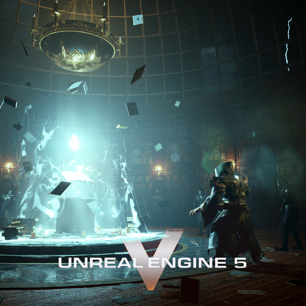 ArtStation - The Mage's Library