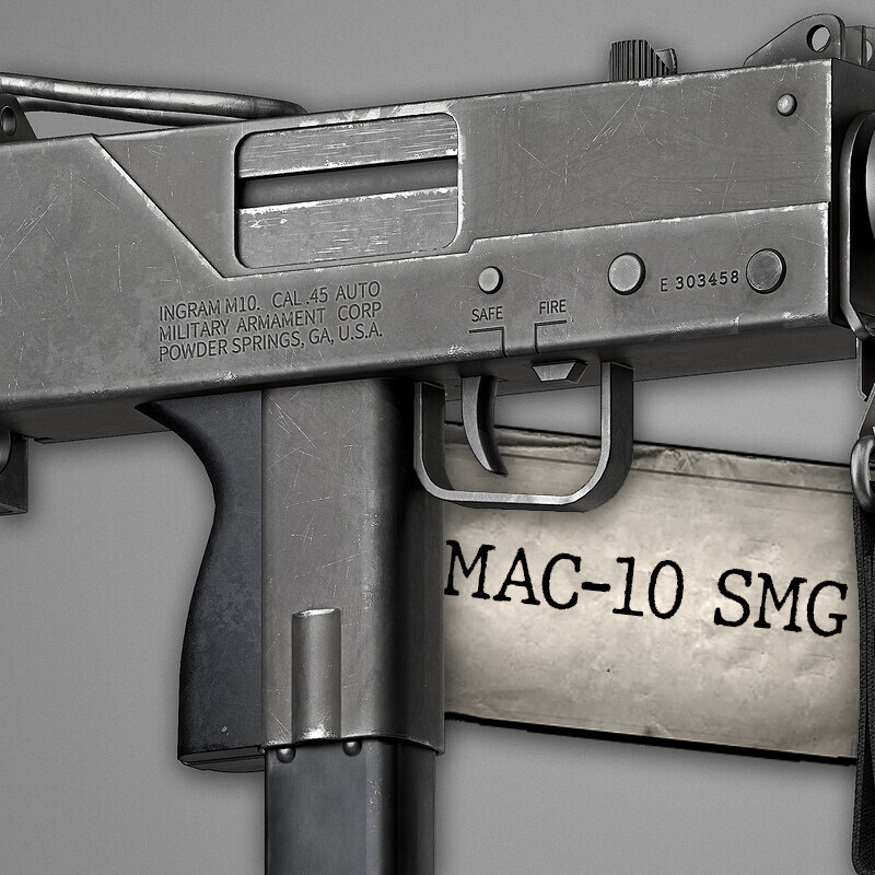 ArtStation - Ingram MAC-10