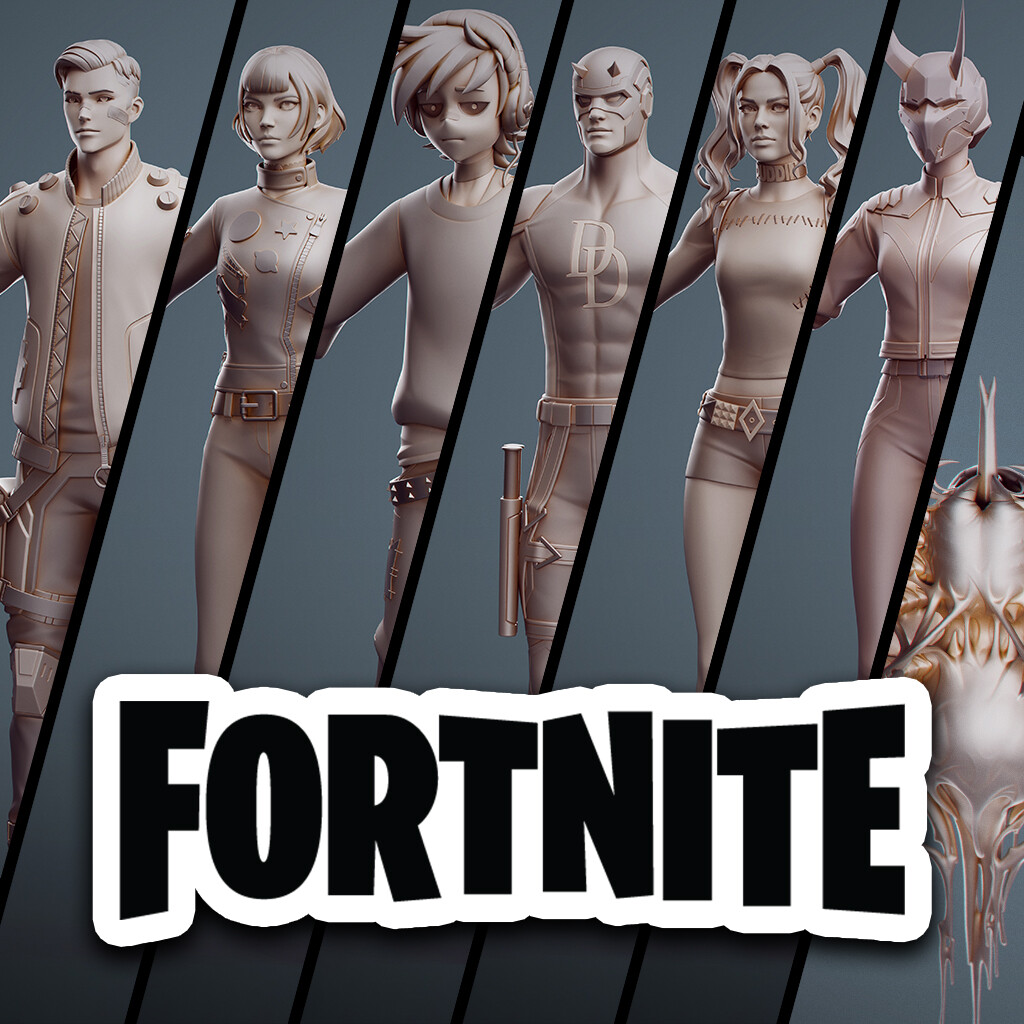 ArtStation - Fortnite Characters