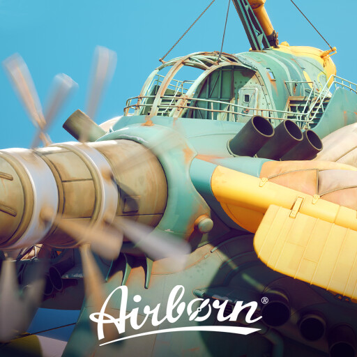 ArtStation - Airborn Showcase - Pirate Ship