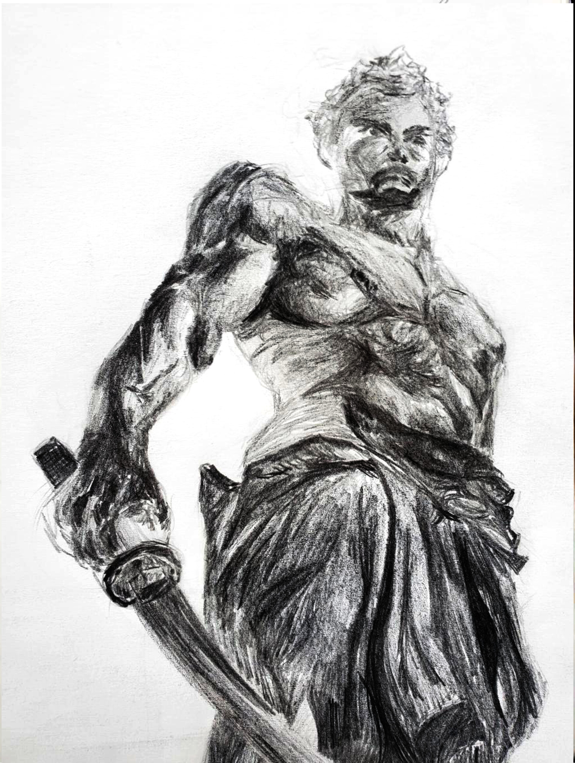 ArtStation - Anatomy Study - Life Drawing (Ref from Image set)