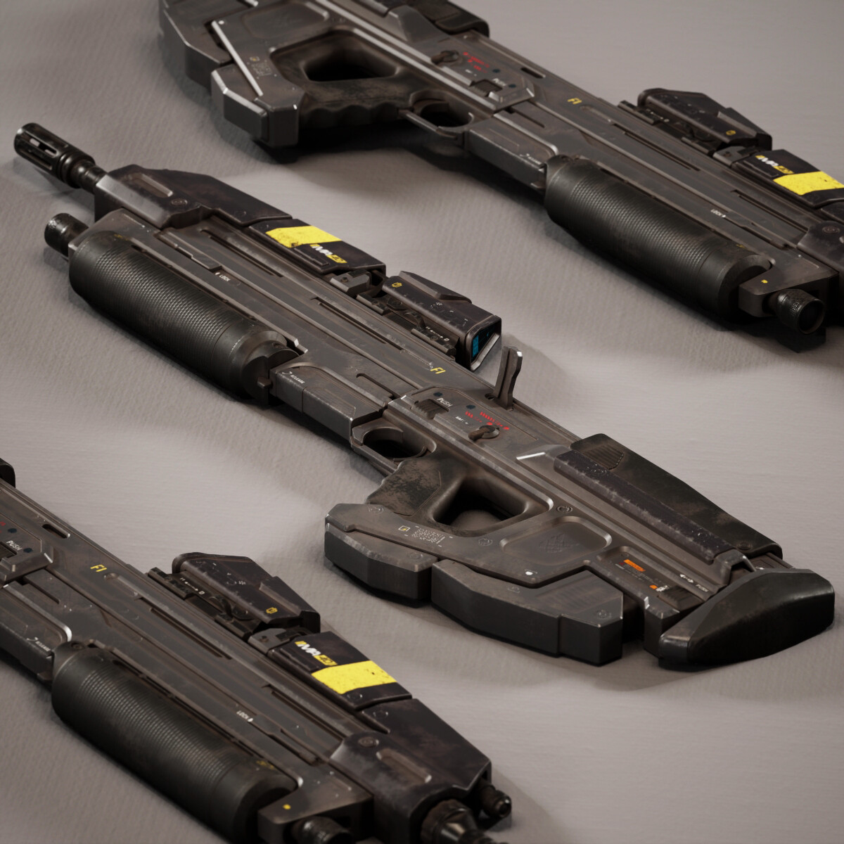 ArtStation - Halo MA40 Rifle
