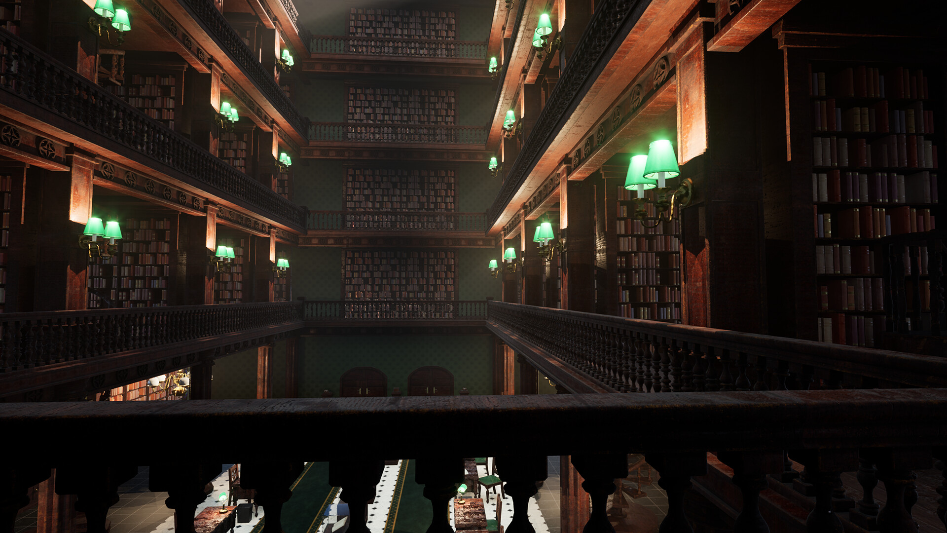 ArtStation - Towering Library