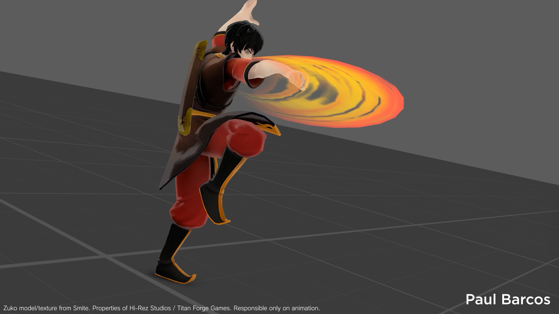 ArtStation - Firebending Animation
