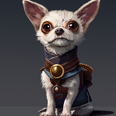 ArtStation - Adventurer Dog