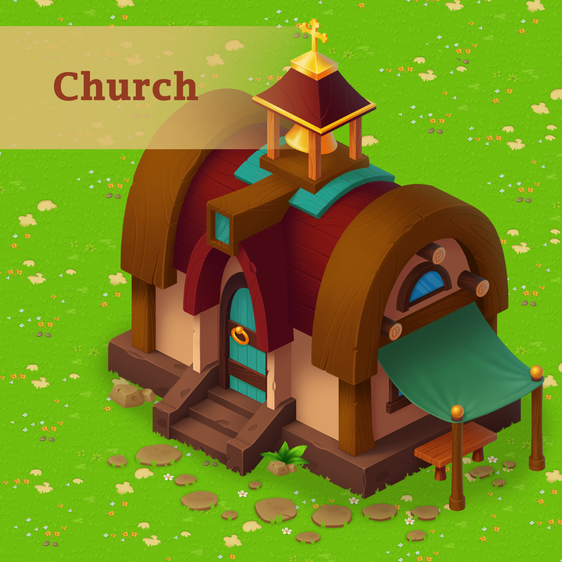 ArtStation - Church. Part 1