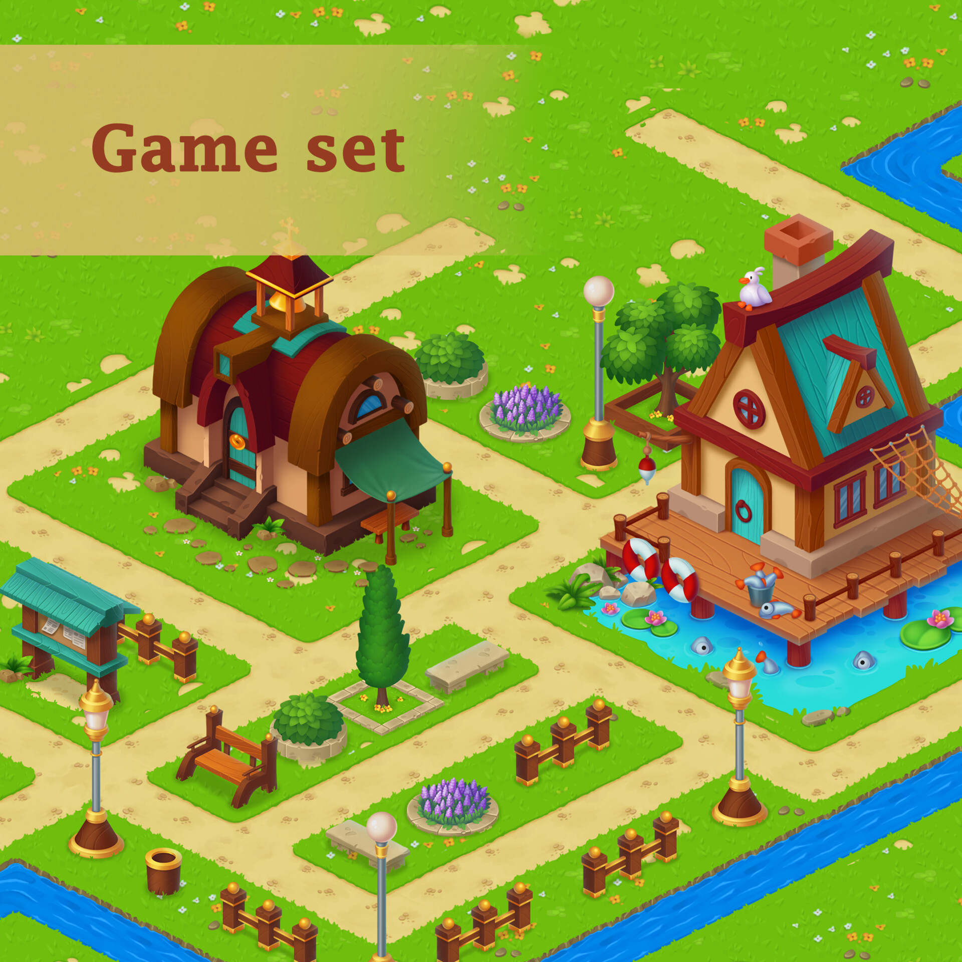 ArtStation - Game set. Part 2