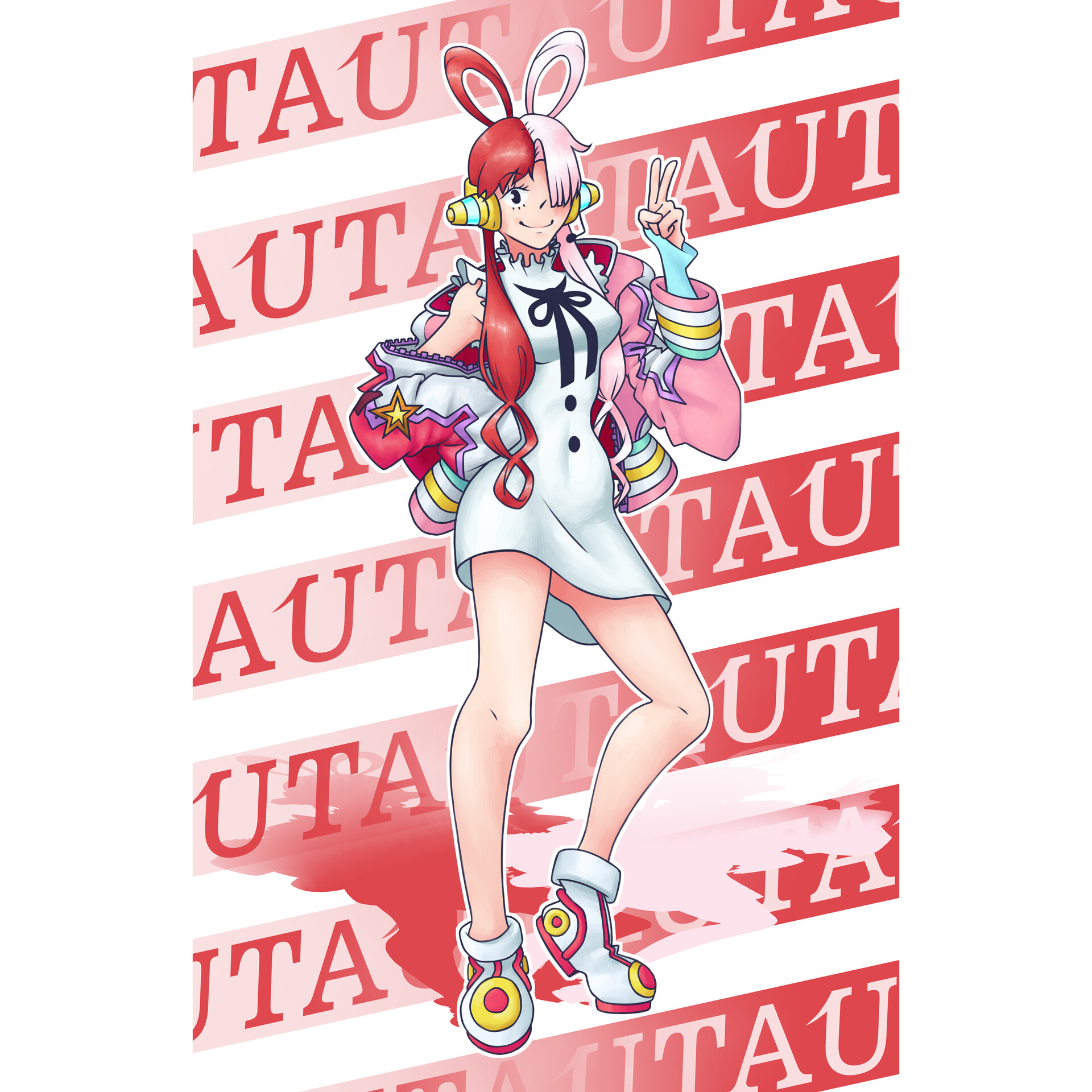 ArtStation - UTA : One Piece Film Red Poster