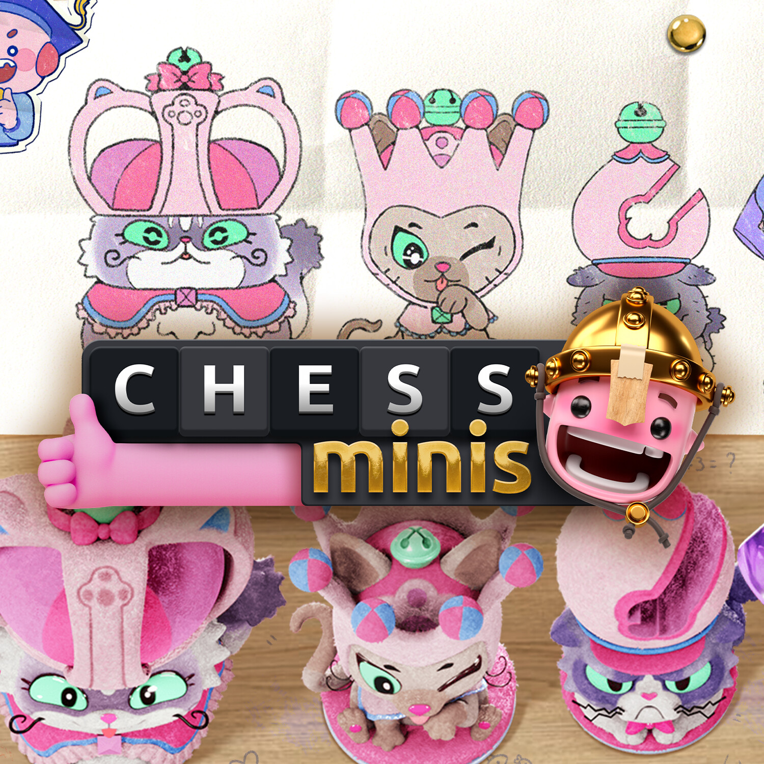 ArtStation - Chess Minis - Skins