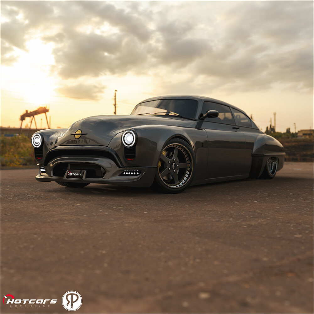 ArtStation - Oldsmobile Rocket 88 Restomod