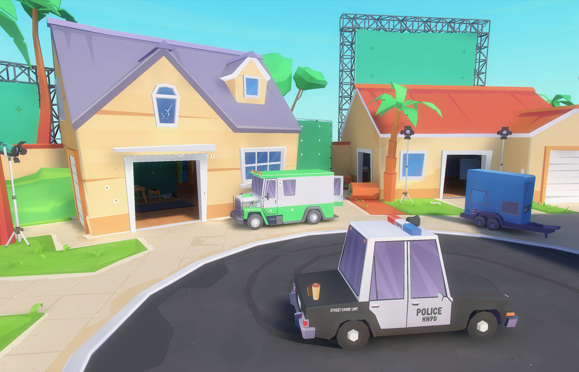 Widepix.dev - Hollywood - Mobile Game Level