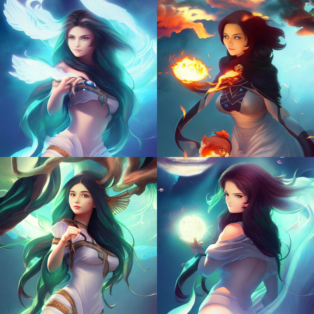 ArtStation - Elemental Summoners