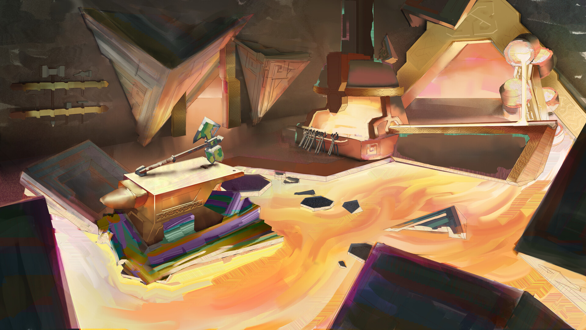 ArtStation - Durin IV's Royal Forge