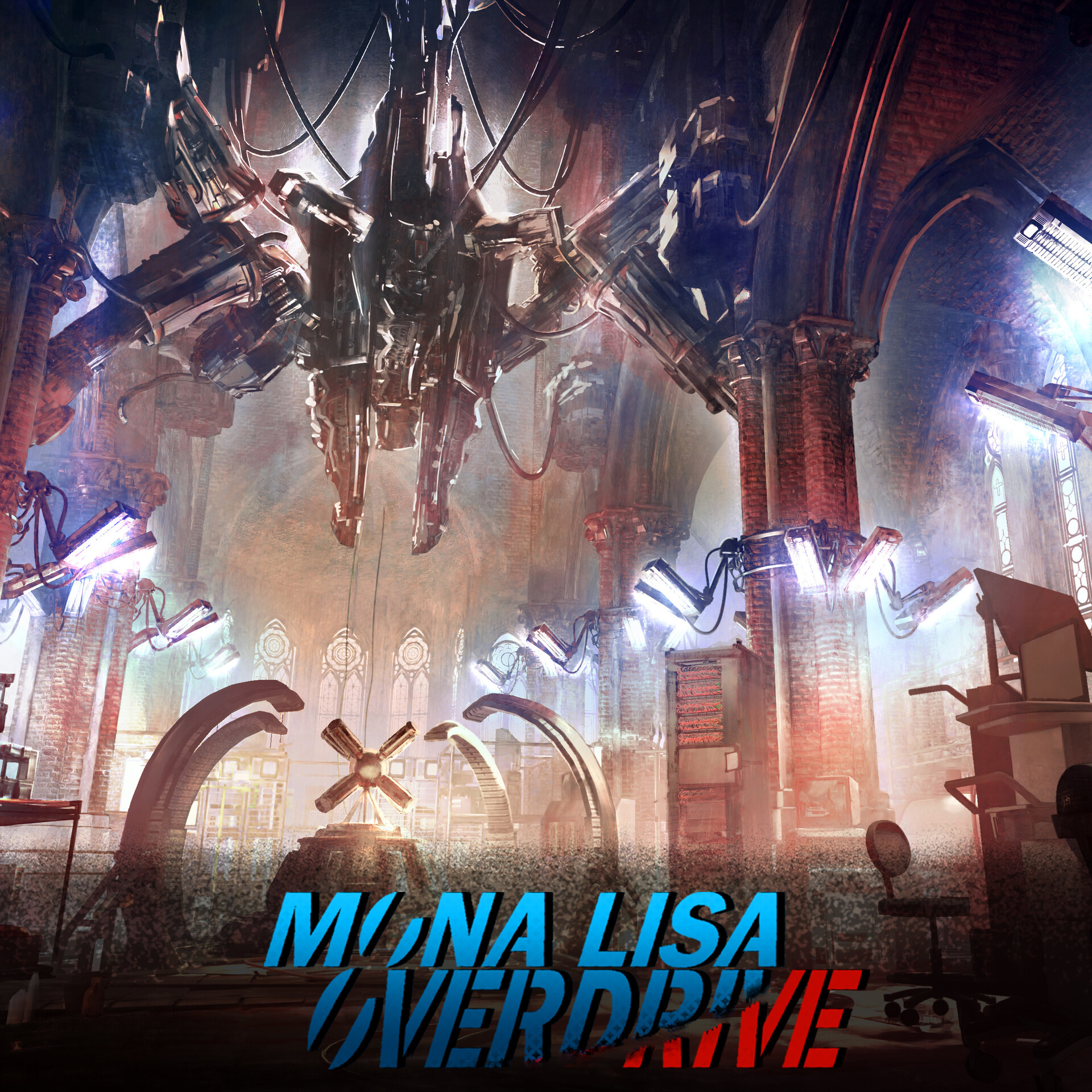 ArtStation - Mona Lisa Overdrive - Gentry workplace