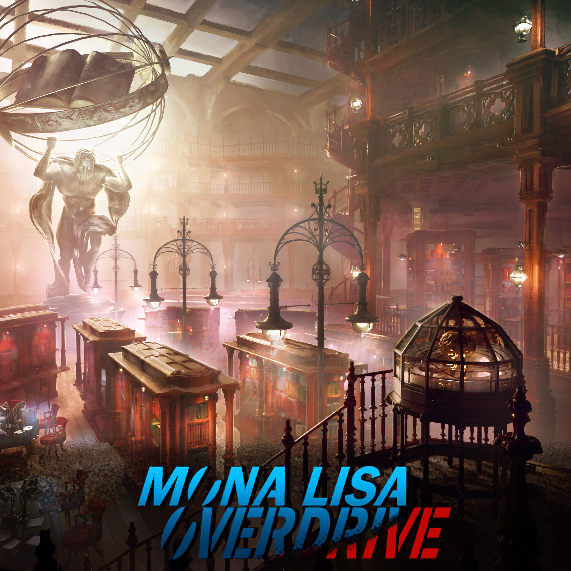 ArtStation - Mona Lisa Overdrive - Library