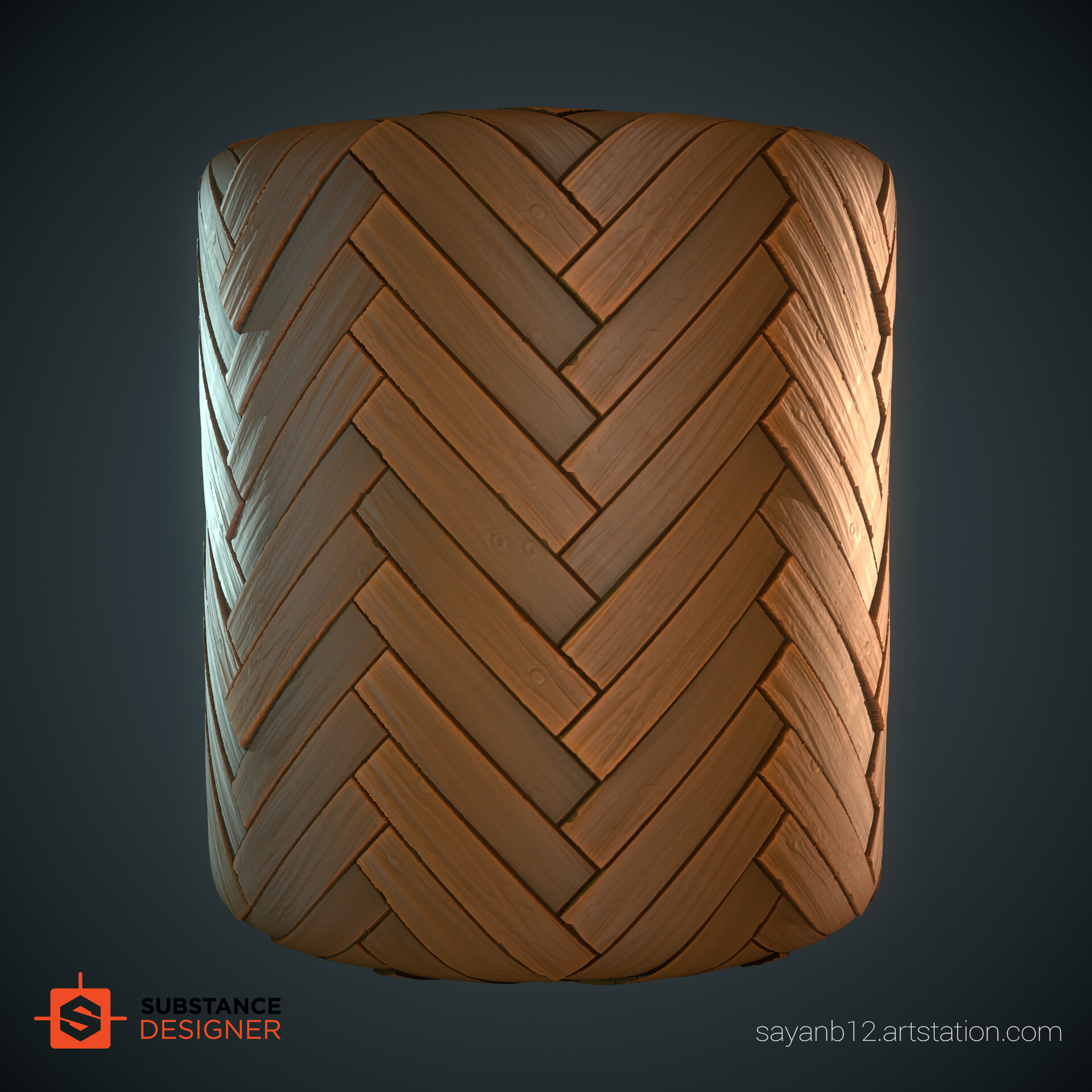 ArtStation - Stylized Wood Planks