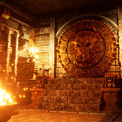 ArtStation - Aztec Catacomb Temple