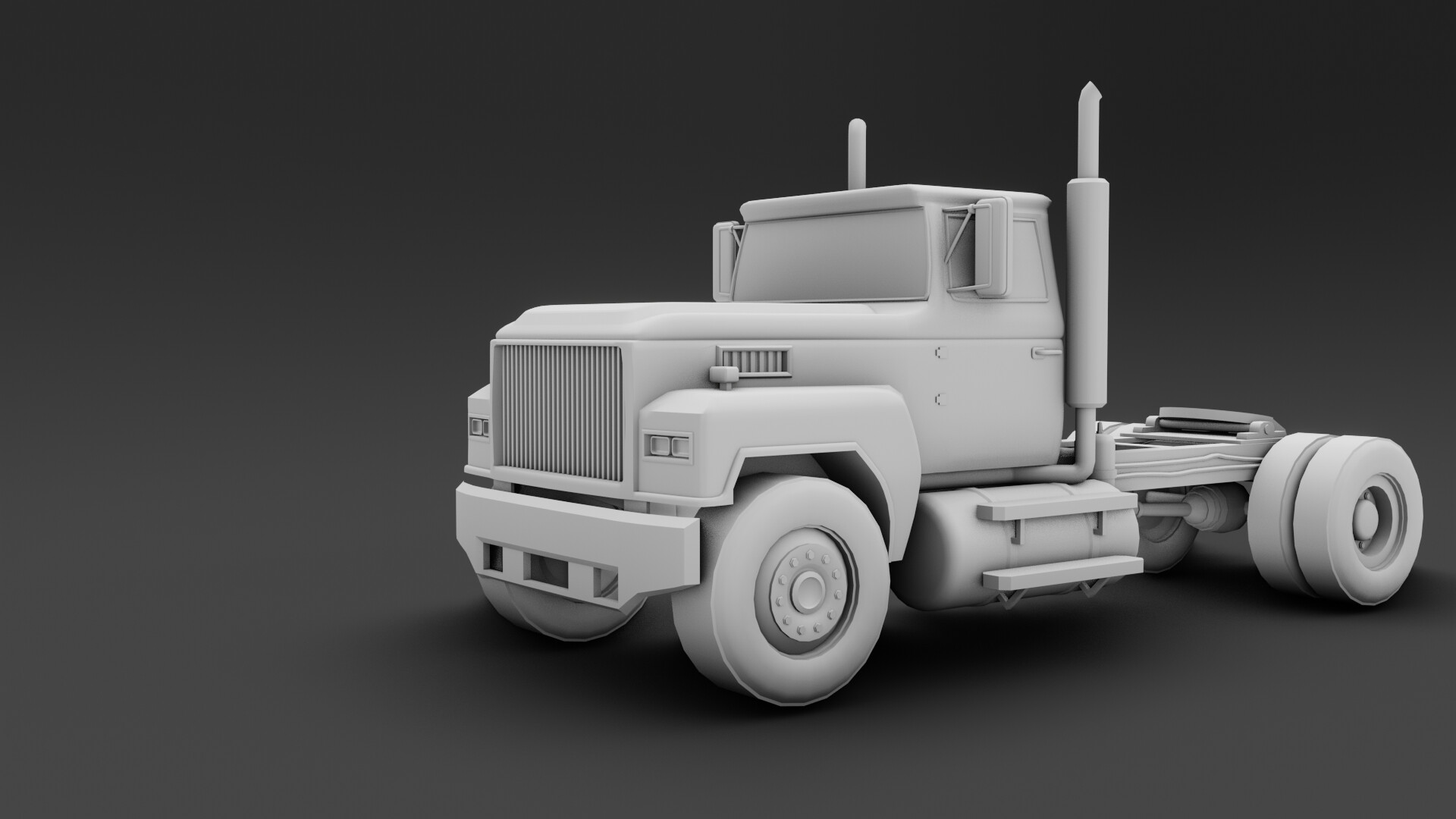 ArtStation - Unfinished Truck Project 2