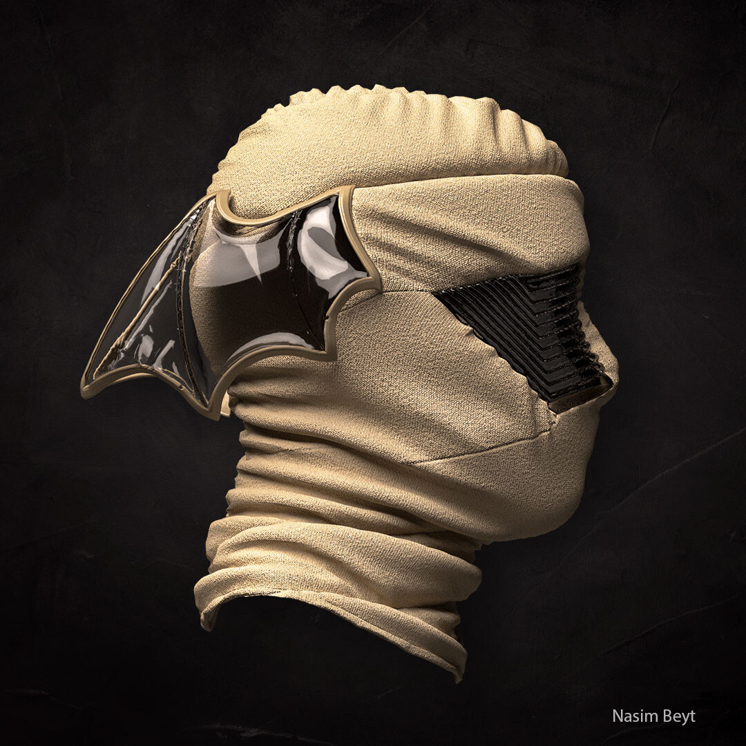 ArtStation - 12 FACE MASK PACK (VOL.01)Helmet/ Balaclava/ Ski/ Ninja ...