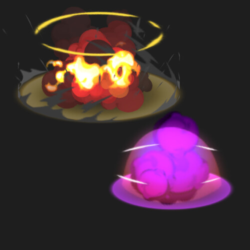 ArtStation - Unity 2D FX | EXPLOSION