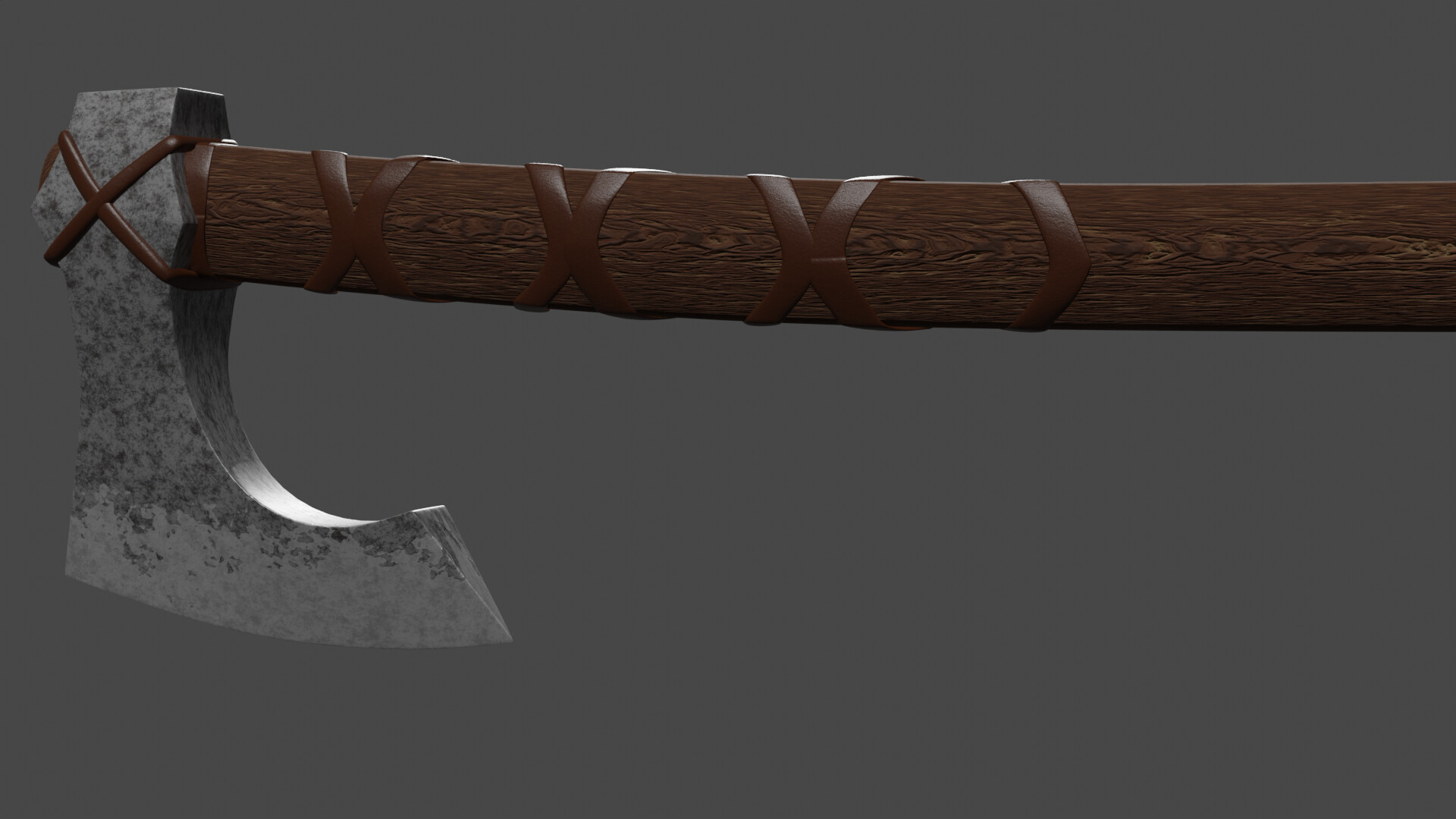ArtStation - 3D Viking Era Axe Modeling