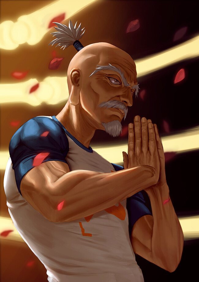 ArtStation - Isaac Netero - Hunter x Hunter