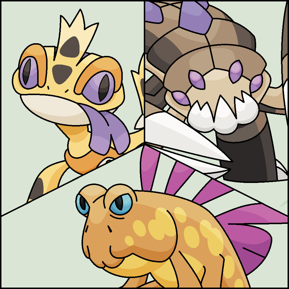 ArtStation - FAKEMON - Dunes Pokémon