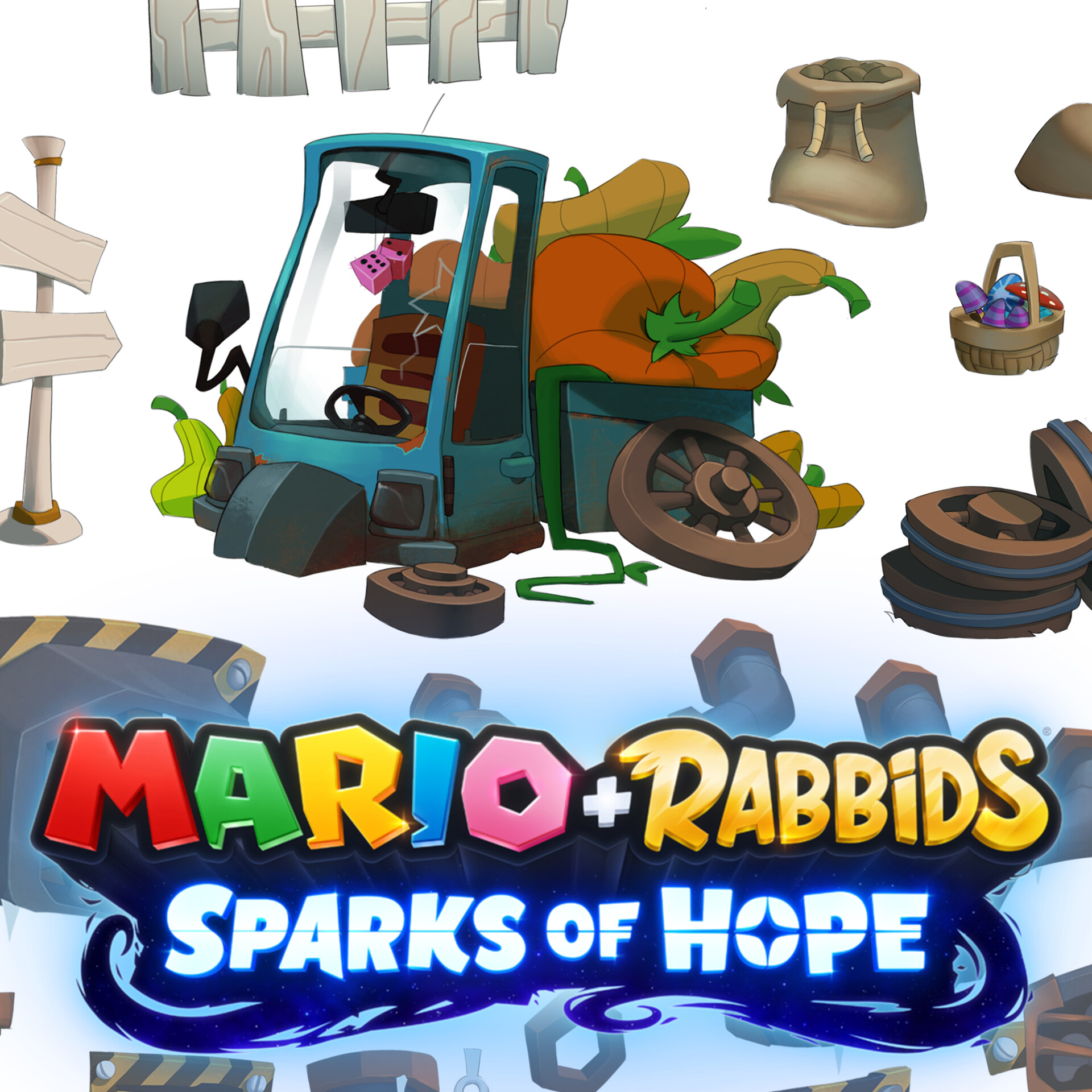 ArtStation - Mario + Rabbids Sparks of Hope - Concept Art - Props