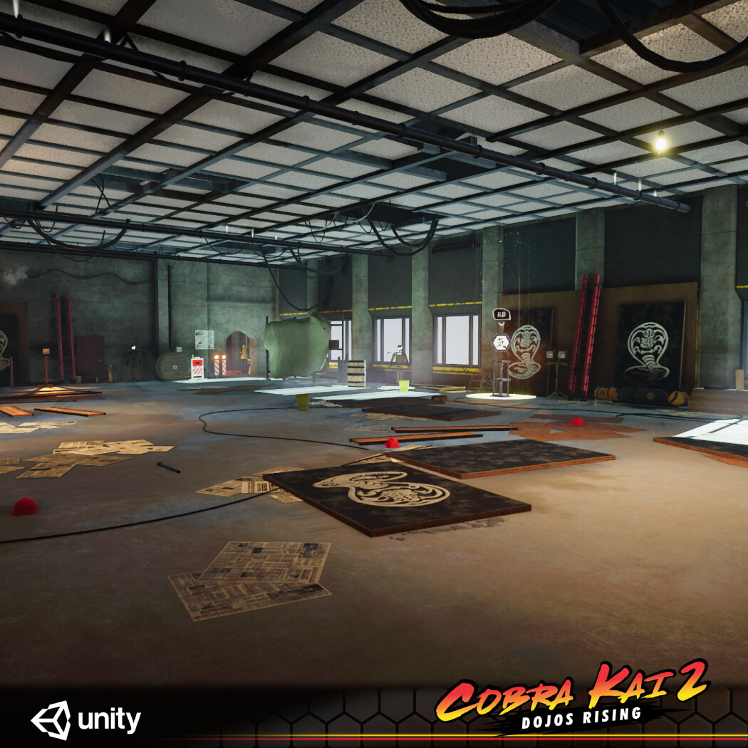ArtStation - Cobra-Kai under construction