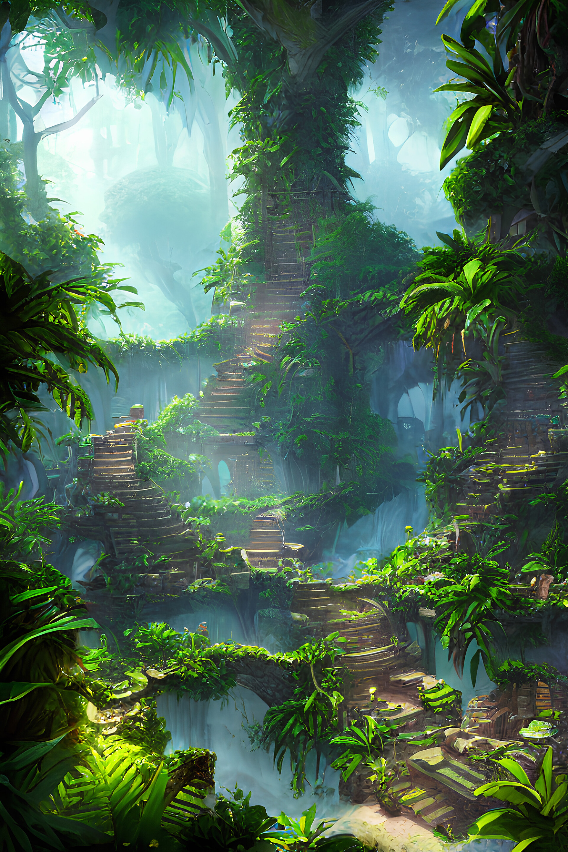 ArtStation - Fantasy Forest