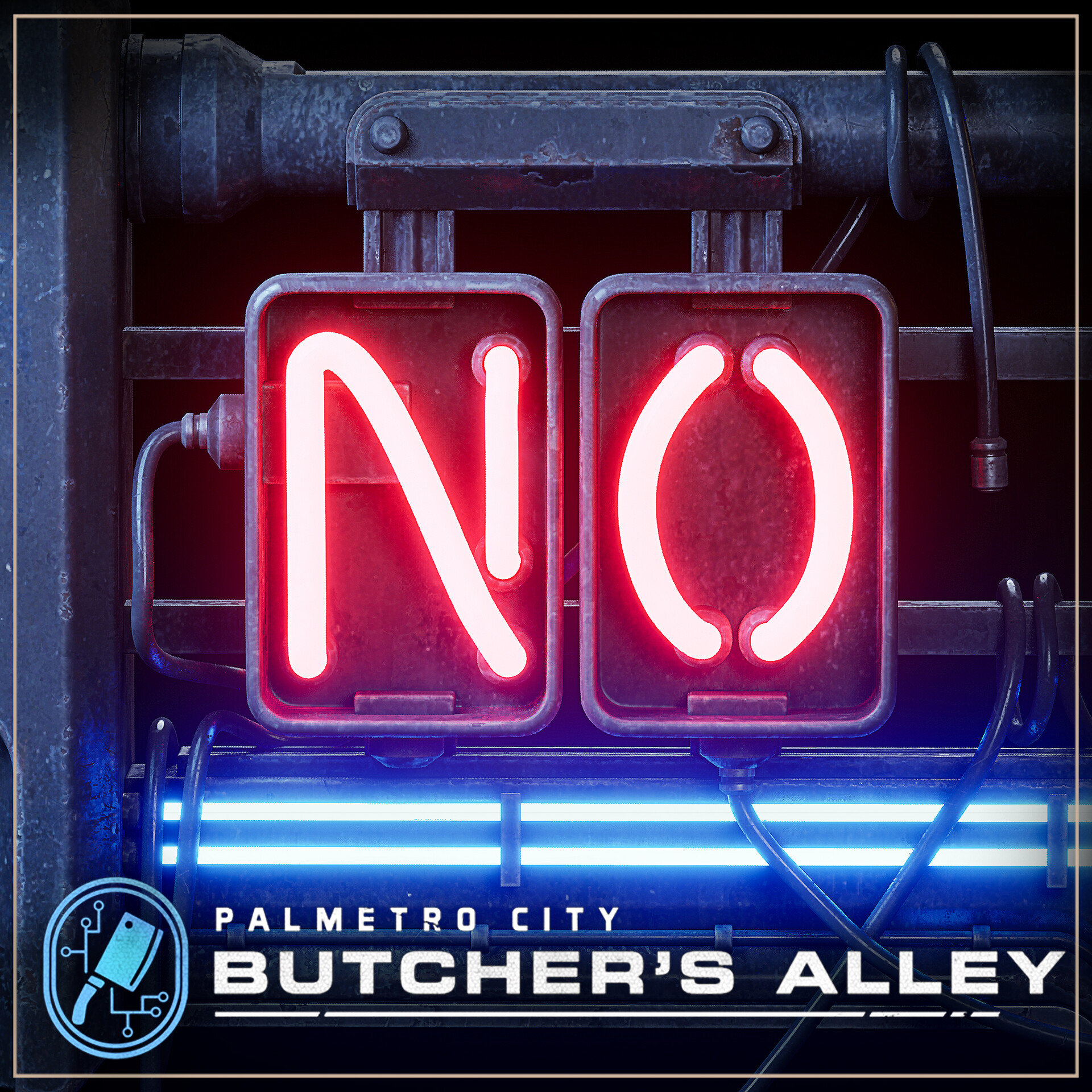 ArtStation - Palmetro City: Butcher's Alley - Props