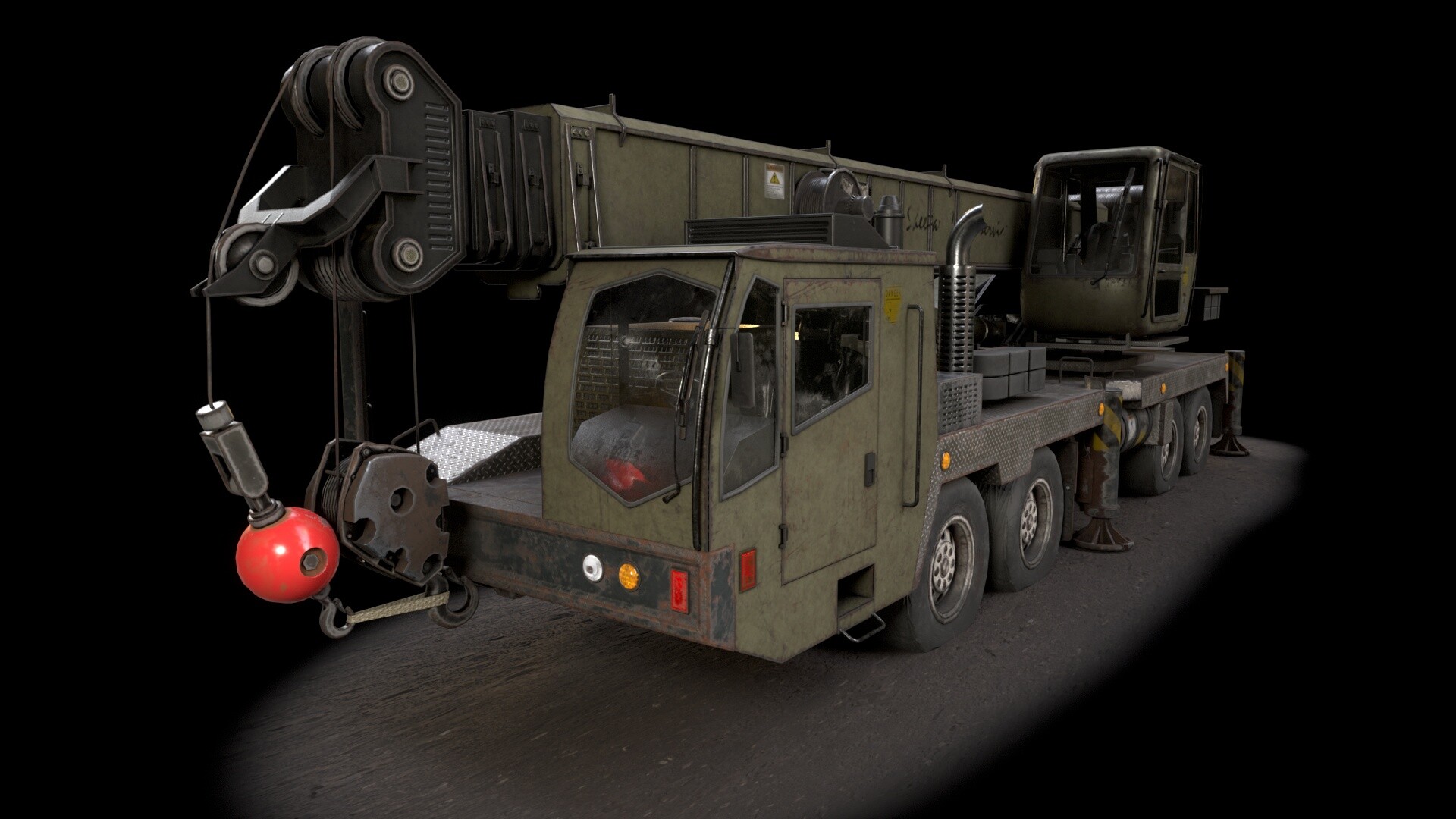 ArtStation - Crane_Truck
