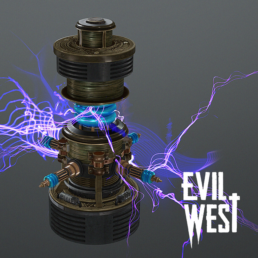 ArtStation - Electricity charger - Evil West