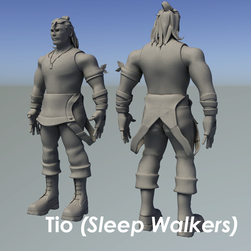 ArtStation - Cedric (Sleep Walkers)