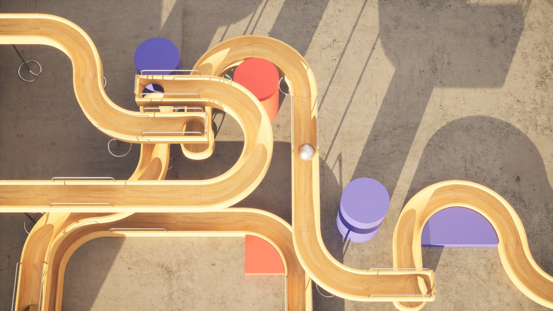 ArtStation - Marble run