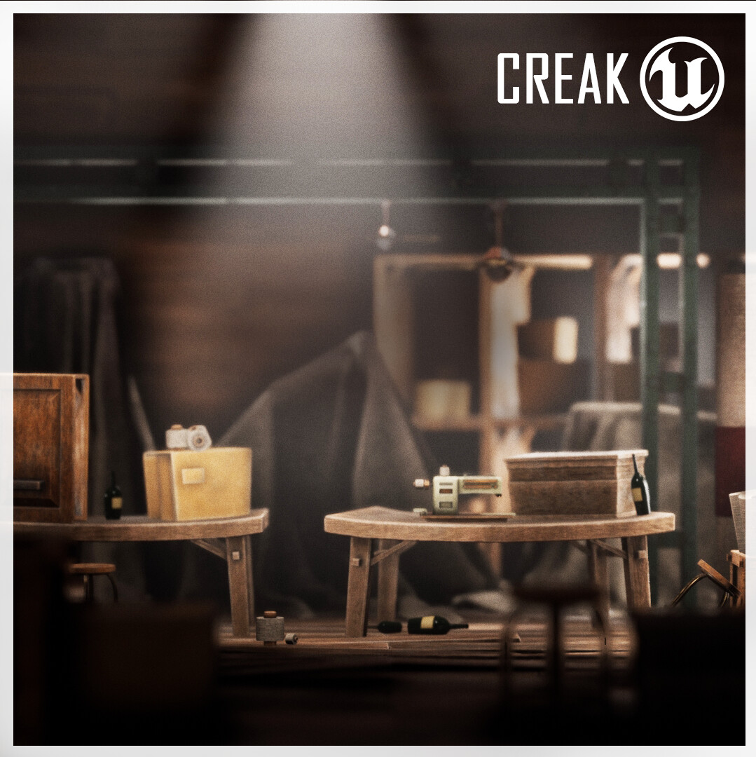ArtStation - Horror Cinematic "CREAK"