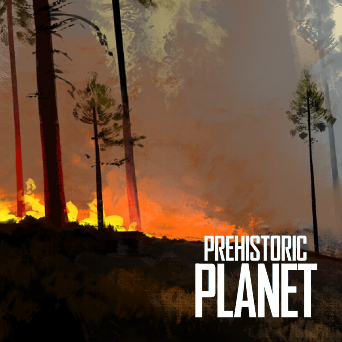ArtStation - Prehistoric Planet: Forest: Fire storyboards