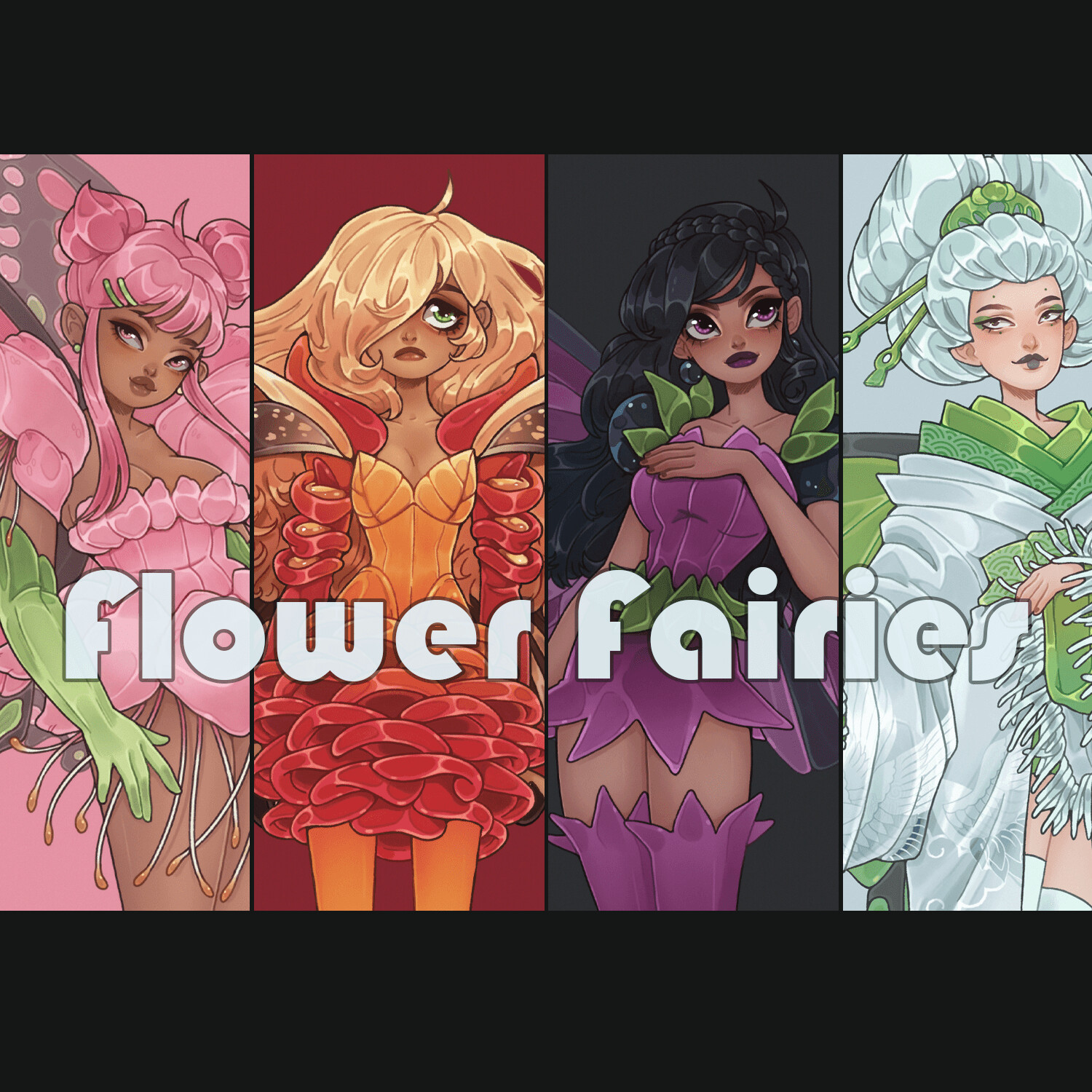 ArtStation - Flower_Fairies_2022