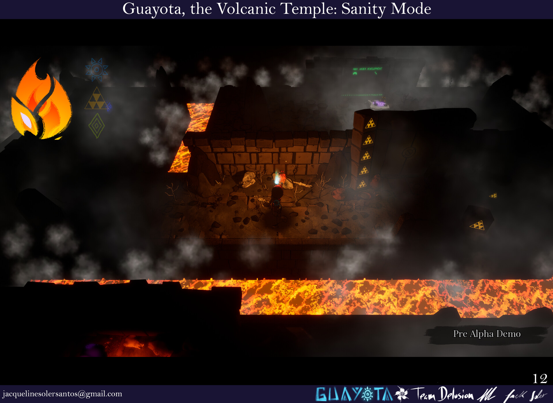 ArtStation - Guayota, the Volcanic Temple: Sanity Mode