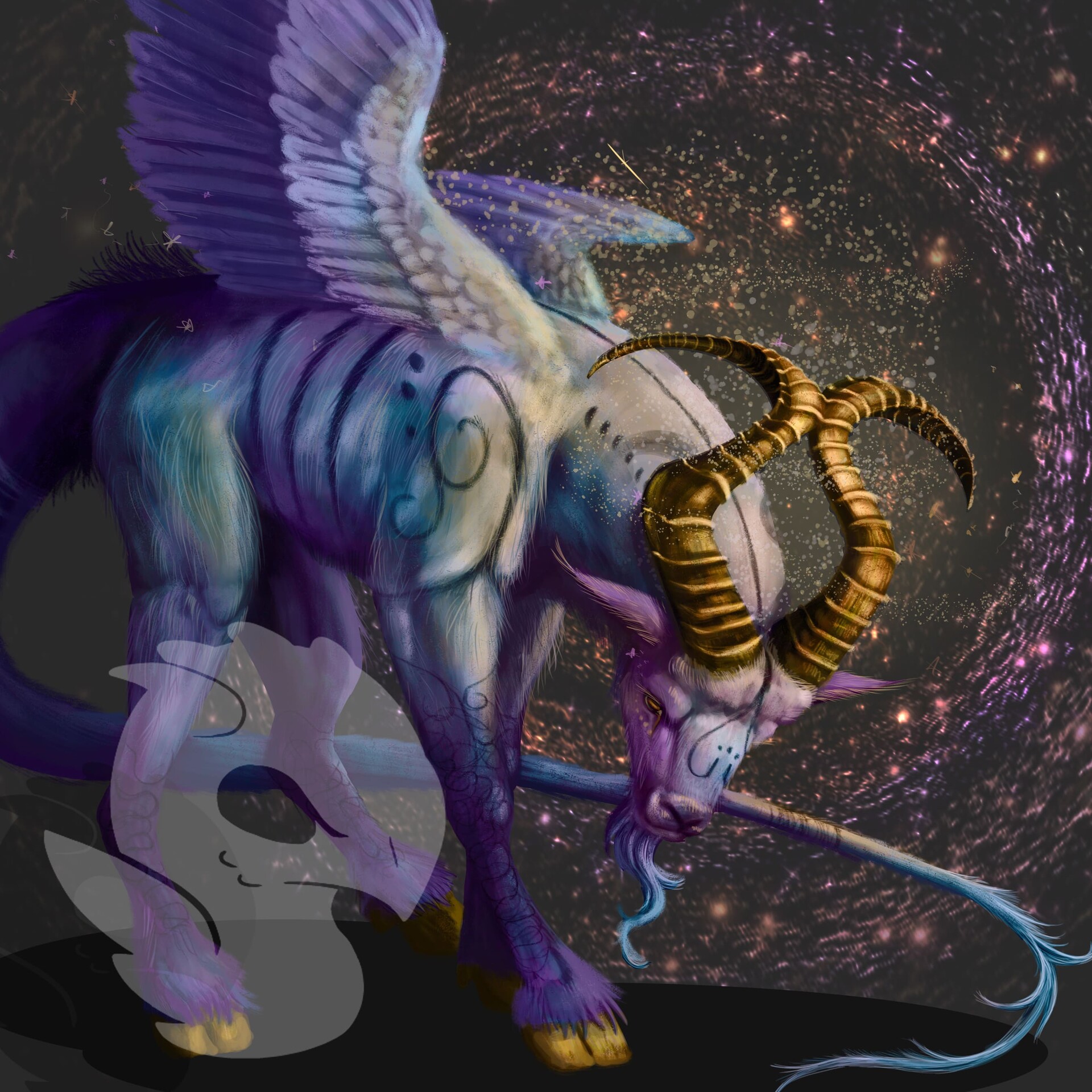 ArtStation - Gemma the Magic Goat