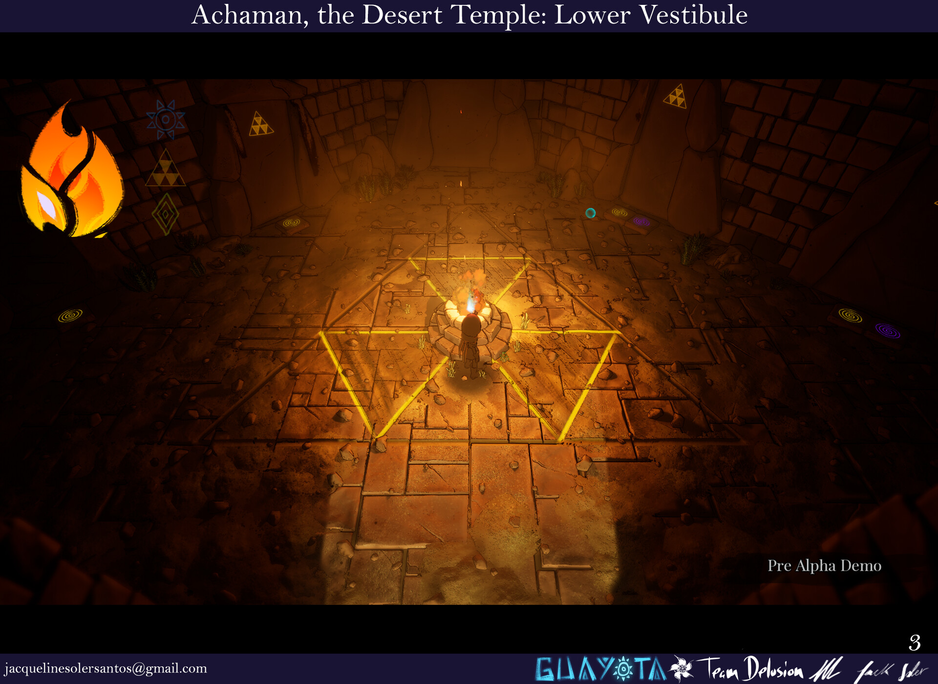 ArtStation - Achaman, the Desert Temple: Lower Vestibule