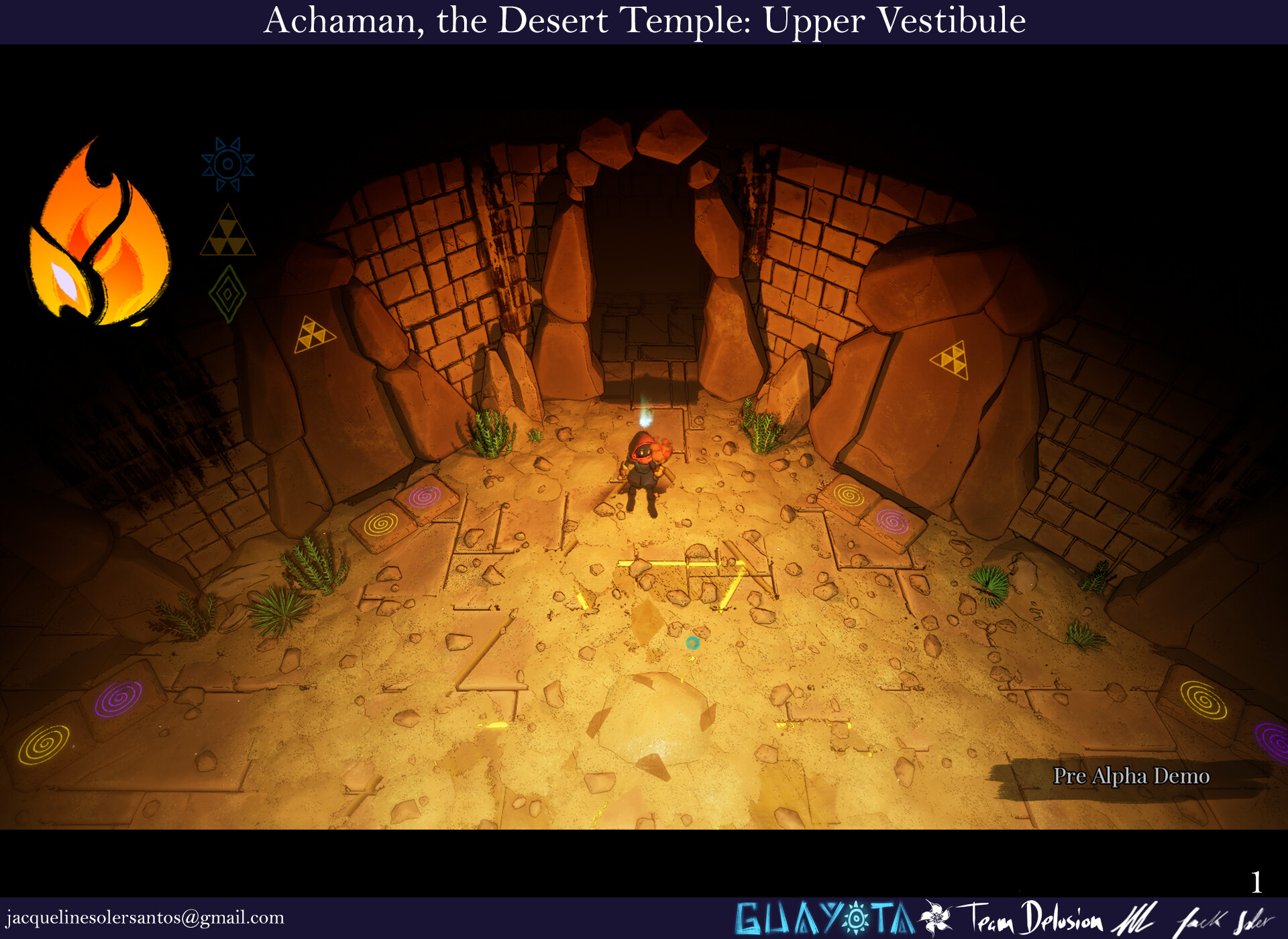 ArtStation - Achaman, the Desert Temple: Upper Vestibule