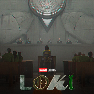 ArtStation - Loki Series TVA Courtroom Concepts